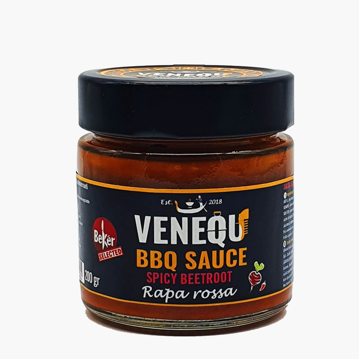 SALSA BBQ 200GR SPICY BEETROOT - RAPA ROSSA – Peragashop