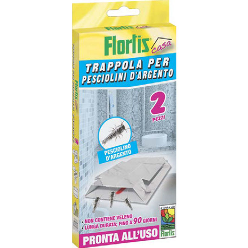 Trappola Pesciolini Argento Flortis