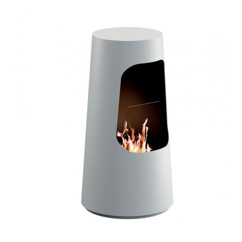 BIOCAMINO DA PAVIMENTO RUBY MODELLO DUBAI BIANCO - Stufe e Caminetti a ...