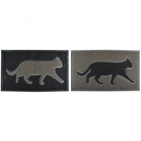 Zerbino In Pvc Gatti 74x44x1,7cm Colori Assortiti