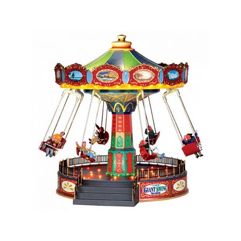 Lemax Giostra Seggiolini Volanti - The Giant Swing Ride Cod.44765