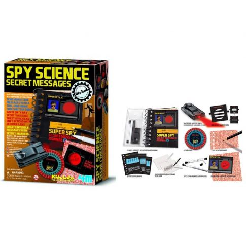 4M Kit da Spia Spy Science Secret Messages