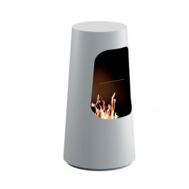 BIOCAMINO DA PAVIMENTO RUBY MODELLO DUBAI BIANCO - Stufe e Caminetti a Bioetanolo o Liquido ...