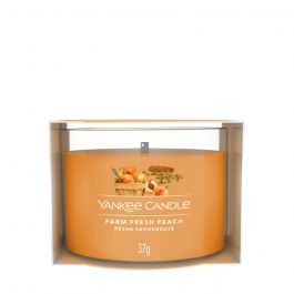 Yankee Candle Candela Votive In Vetro Singola Farm Fresh Peach