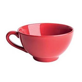 Excelsa Tazza Jumbo Maxi 450Ml Rossa In Porcellana